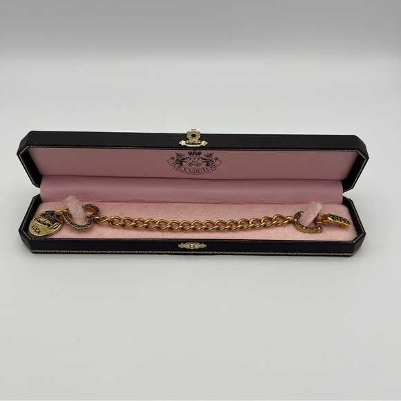 Juicy Couture | Jewelry | Juicy Couture Gold Chain Bracelet | Poshmark